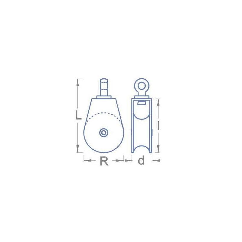 RB MODEL Block Type 102.05 4 pcs.
