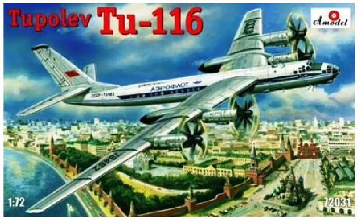 AMODEL Tupolev Tu-116 Passenger Aircraft