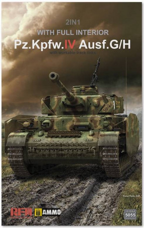 RYEFIELD Panzer IV Ausf.G/ H 2in1 w/ Full Interior