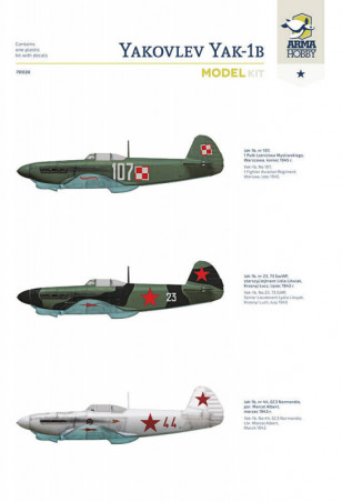 ARMA HOBBY Yakovlev Yak-1b Model Kit